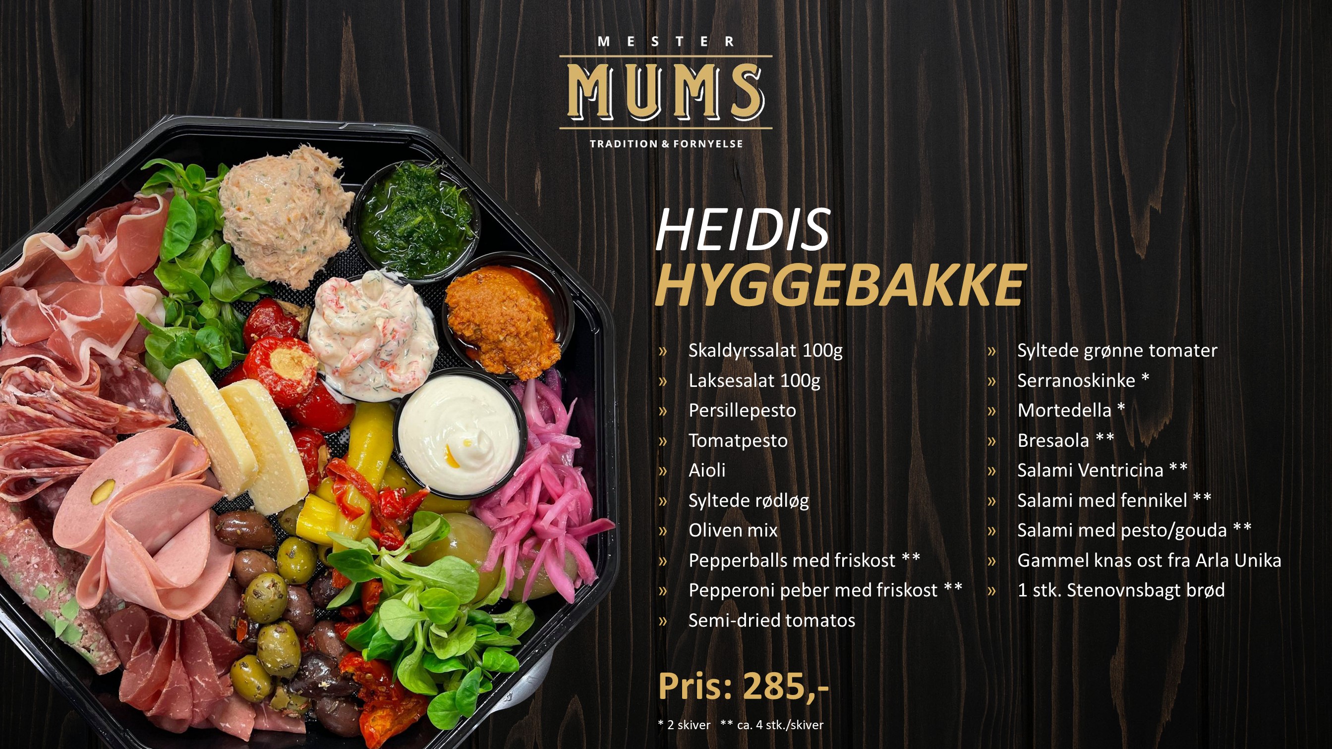 Fru. Mums´ Hyggebakke | Mester Mums